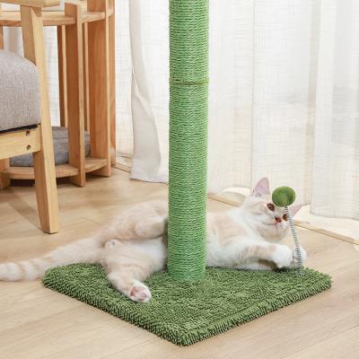 China Wooden Cat Climbing Frame Cactus Cat Scratcher Different Size for Your Cat's Playtime for sale