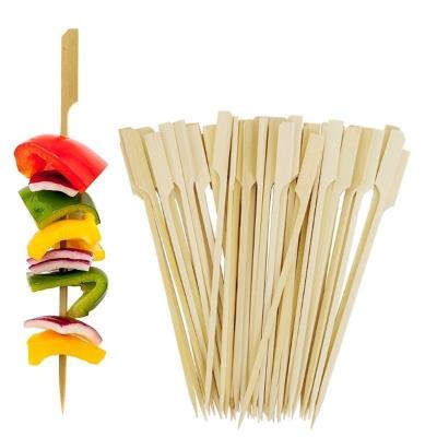 China Large Diameter Long Bamboo Round Wooden Sticks for Customized BBQ Skewers Different Sizes for sale