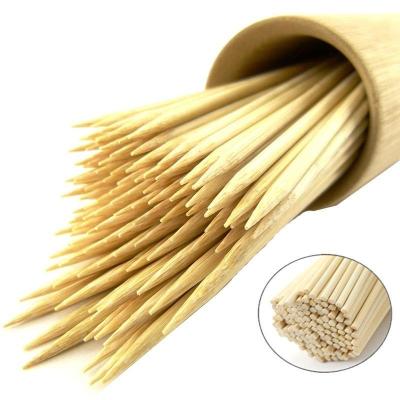 China Initial Payment Can Be Customized 10 to 40 Cm Long Flat Skewer Barbecue Skewers Sticks for sale