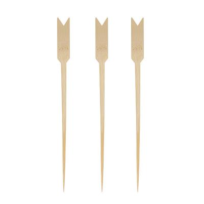 China Initial Payment Can Be Customized 10 to 40 Cm Long Flat Skewer Barbecue Skewers Sticks for sale