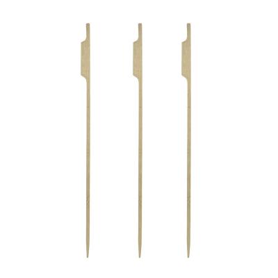 China Initial Payment Can Be Customized 10 to 40 Cm Long Flat Skewer Barbecue Skewers Sticks for sale