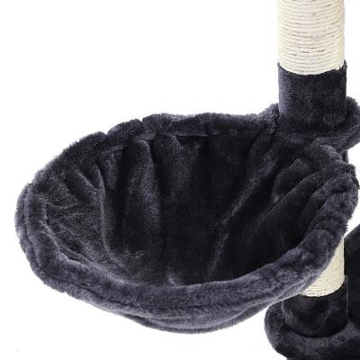 China Custom Size Sisal Cat Scratching Post Cat Tree Durable Adavantage and Multi-Layer for sale