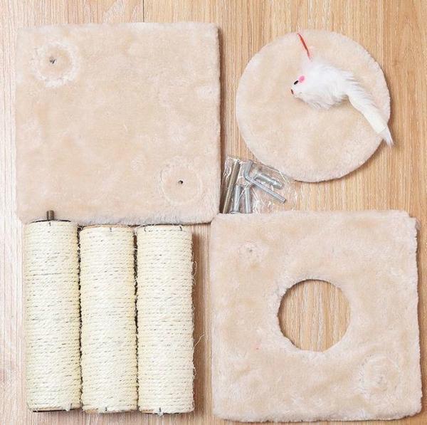 OEM Multi-Layer Cat Tree with Sisal Scratching Post and Jumping Platform
