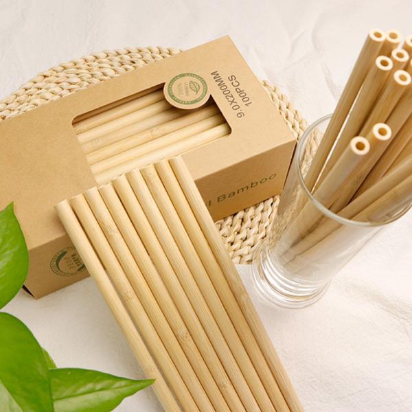 Quality Food-Contacting Grade Healthy Bamboo Straw Eco-Friendly and Biodegradable for sale