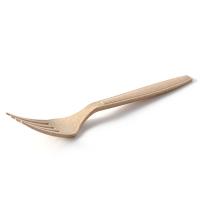 China Eco Friendly Biodegradable Wheat Straw Knife Fork Spoon Tableware 14cm 18cm Disposable for sale