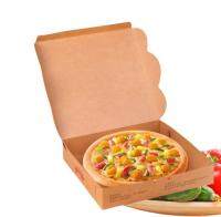 China Custom Corrugated Pizza Boxes 2000pcs MOQ Eco Friendly Food Packaging Custom Size Accepted for sale