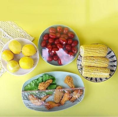 Cina Copertura PE elastica per frigorifero Mantenere il cibo fresco e sano in diversi piatti in vendita
