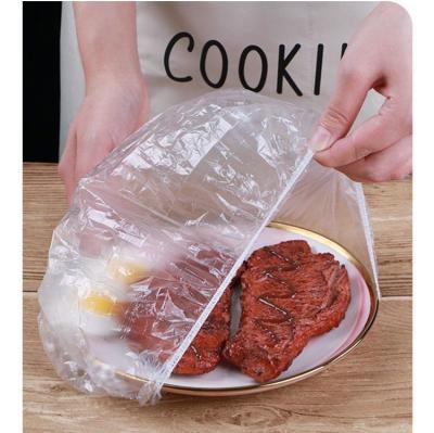 Cina Richiesta personalizzata Copertura PE in plastica usa e getta per piatti convenienti e sani in vendita
