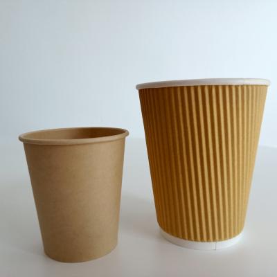 Cina Personalizzazione Tazza di carta a doppia parete 80z per caffè e bevande usa e getta in vendita