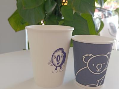 Cina Tazze di carta 100% senza plastica personalizzate senza rivestimento PE per una soluzione ecologica in vendita