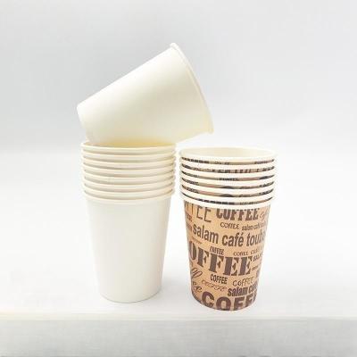 Cina 7oz stampa del logo Disposable Design Paper Cup con maniglia richiesta personalizzata cinese in vendita