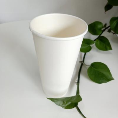 中国 350g 18PE 12oz 16oz 20oz 単品壁紙カップ パーソナルロゴのサンプル 販売のため