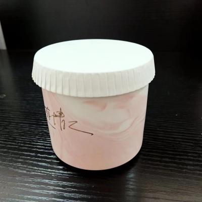 China Lid With Lid Various Size Hotel Used 230 GSM-250 GSM Karaft Paper Cup Customer Printed for sale
