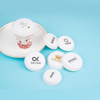 中国 OEM 各種 サイズ 9 Cm 250 GSM カラフト オーダーメイド プリント 紙 カップ 蓋 ホテル クラブ サロン 販売のため