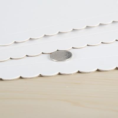 Cina Tavolo per torte in carta d'argento quadrato 12cm-33m scelta conveniente per i negozi di torte in vendita