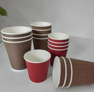 중국 맞춤형 로고 인쇄 된 파리 종이 커피 컵 46.00cm * 37.00cm * 53.00cm 패키지 크기 판매용