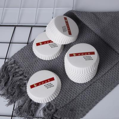 China Disposable Hotel Paper Cup Lid for Bar/Hotel/Restaurant Flexographic Printing for sale