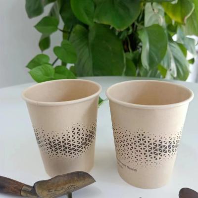 Cina Tazza di carta da parete singola per bevande fredde varie dimensioni stampata su misura usa e getta 4-22 oz in vendita