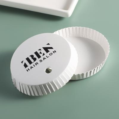 中国 230 GSM カスタム印刷紙カップ蓋 8.0cm ホテルクラブサロンまたはレストラン用サイズ 販売のため