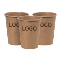 China Customized Request Biodegradable Compostable Single-Wall Paper Cup with Customization for sale