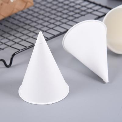 Cina Tazza di carta a cono usa e getta Perfetto per l'aeroporto Hotel Supermercato 3.7/4/4.5oz Capacità in vendita
