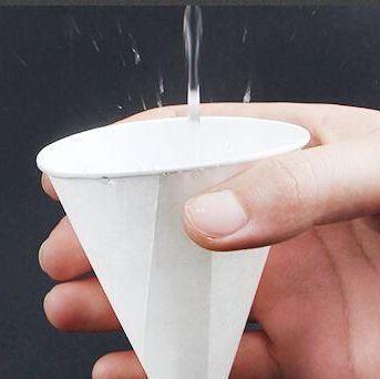 Cina Tazza di carta a cono usa e getta popolare negli aeroporti e negli ospedali con stile semplice in vendita