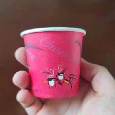 China Custom Disposable Paper Cup 1.5 Oz About 30 Ml for Hot Cold Beverage or Sample Usage for sale