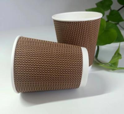 中国 定期供給 紙カップ 8オンス 260 GSM 18PE 250 GSM 熱い飲みコーヒーカップ 販売のため