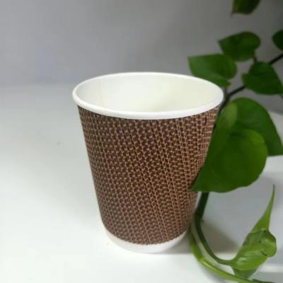 Cina Pagamento completo Tazza di carta usa e getta 8 oz 260 GSM 18PE 250 GSM Tazza di caffè caldo con coperchio in vendita