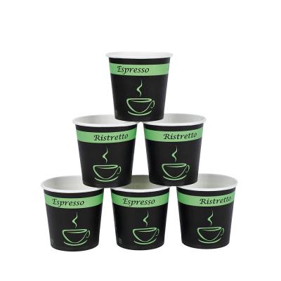 China 8-16oz Compostable Customized Logo Tea Cup with Plastic Free Paper Cup and Custom Logo for sale