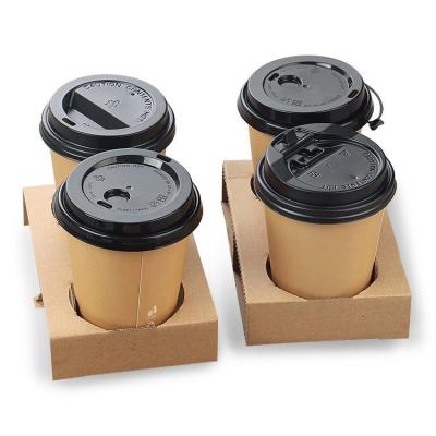 China 12/16/22 Oz Compostabele papieren koffiebekers Wegwerpbare Eco-vriendelijke zonder deksel OEM Te koop