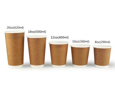 China 8oz 12oz 16oz copos de papel para bebidas quentes e frias com tampa e mexedoras de café copos de papel de café à venda