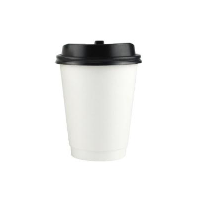 China 8oz 12oz 16oz copos de papel para bebidas quentes e frias com tampa e mexedoras de café copos de papel de café à venda