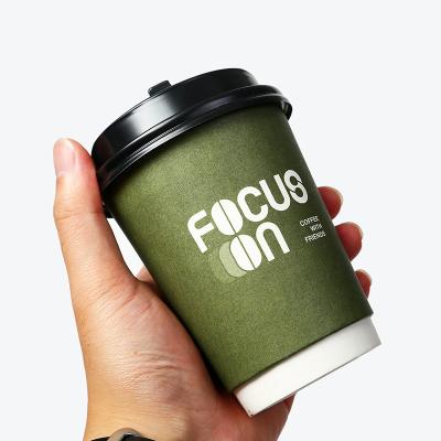 China Biodegradáveis, descartáveis, de plástico plástico (PLA), de papel quente para café, ecológicos e acessíveis à venda