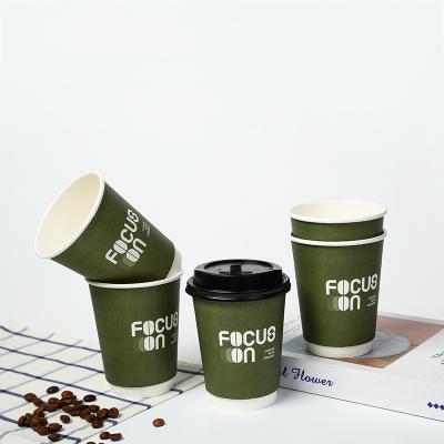 China Biodegradáveis, descartáveis, de plástico plástico (PLA), de papel quente para café, ecológicos e acessíveis à venda