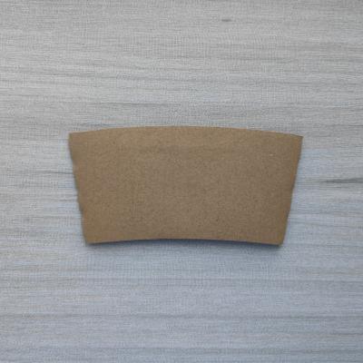 Cina Manica di tazza per bevande calde e fredde usa e getta con logo personalizzato e protezioni in carta kraft in vendita