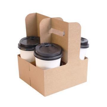 China Customized Disposable 2 Cups Holder for Shipping Cost and Return refunds Eco-Friendly for sale