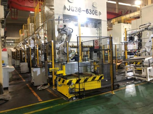 Quality Industrial Robotic Stamping Line High Precision Maintenance Made Easy for sale