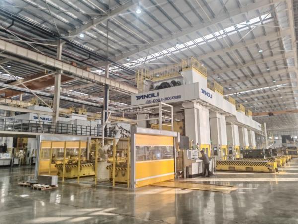 Quality Compact Automotive Stamping Line High Tonnage Robotic Press to Press Transfer for sale