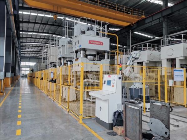 Quality Low Maintenance Robotic Stamping Line For Sale Electric 3 Phase for sale