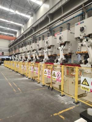 China Automated Compact Robotic Stamping Line PLC with HMI For Industrial for sale