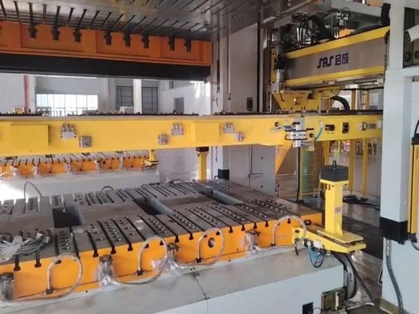 Quality Adjustable Fast Die Change Transfer Press Line Stamping Line 400mm X 500mm for sale