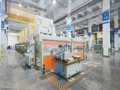 China Three Phase Robotic High Tonnage Tandem Press  Stamping Line Quick Die Change System for sale