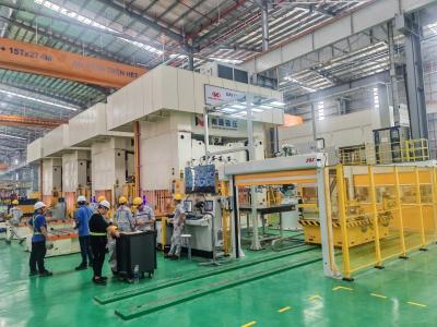 China 6axis Robotic Stamping Tandem Line Press PLC With Touchscreen for sale