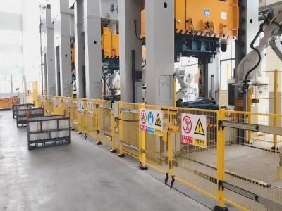 China Appliance Compact Robotic Stamping Press Line Metal Sheets Continuous control for sale
