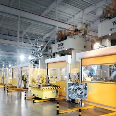 China High Precision Tandem Press Line For EV Battery Cover for sale