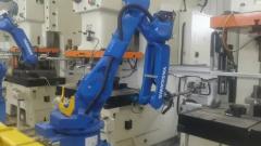 Custom Robotic Stamping Lines Built For Customer