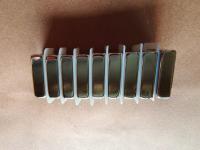 China N42 Arc Shaped NdFeB Neodymium Magnet 50x10x5mm for Motor Prototype for sale