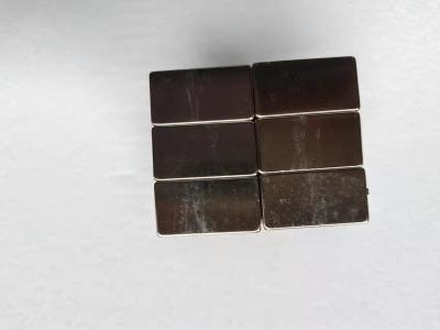 Cina Magneti permanenti ricoprenti d'argento N38SH F27x11x1.5mm del neodimio per il motore senza spazzola di CC in vendita