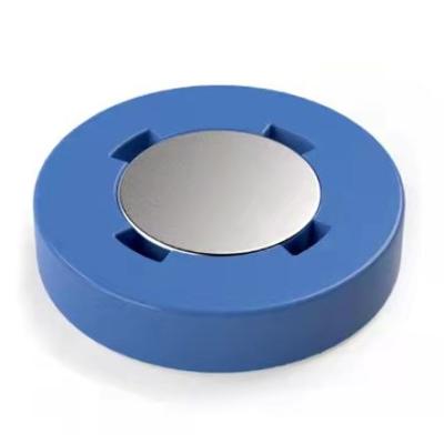 China N35 Grade NdFeB Neodymium Magnets Permanent Dia.18mm With Groove for sale